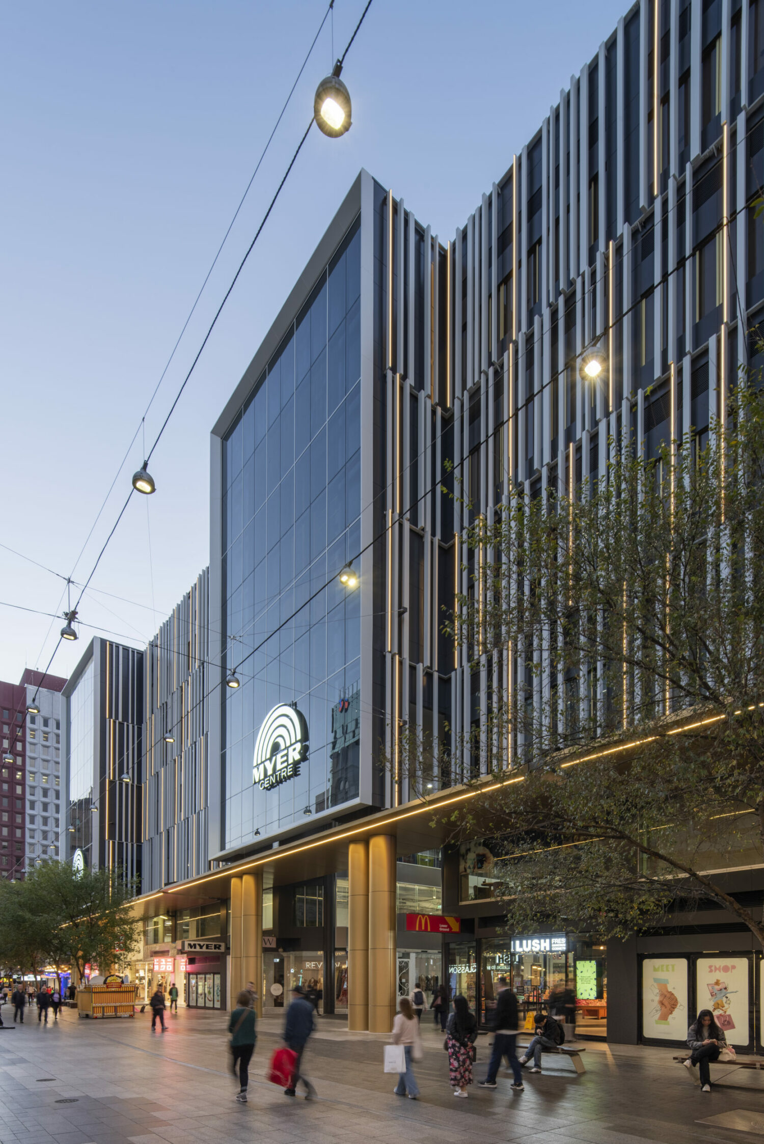 Myer Building Facade Upgrade - SMFA