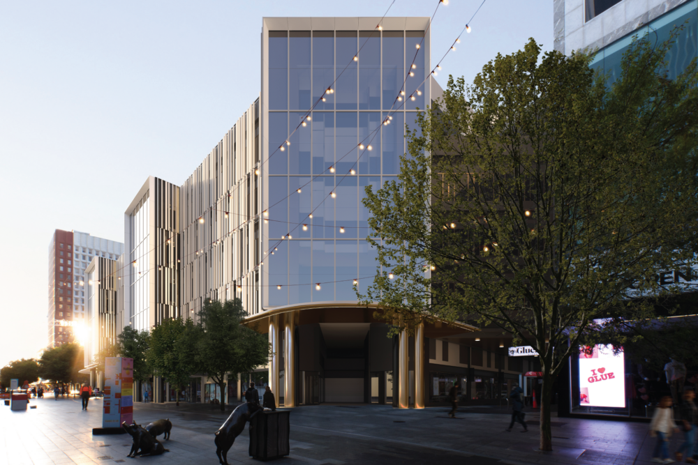 Myer Building Facade Upgrade - SMFA