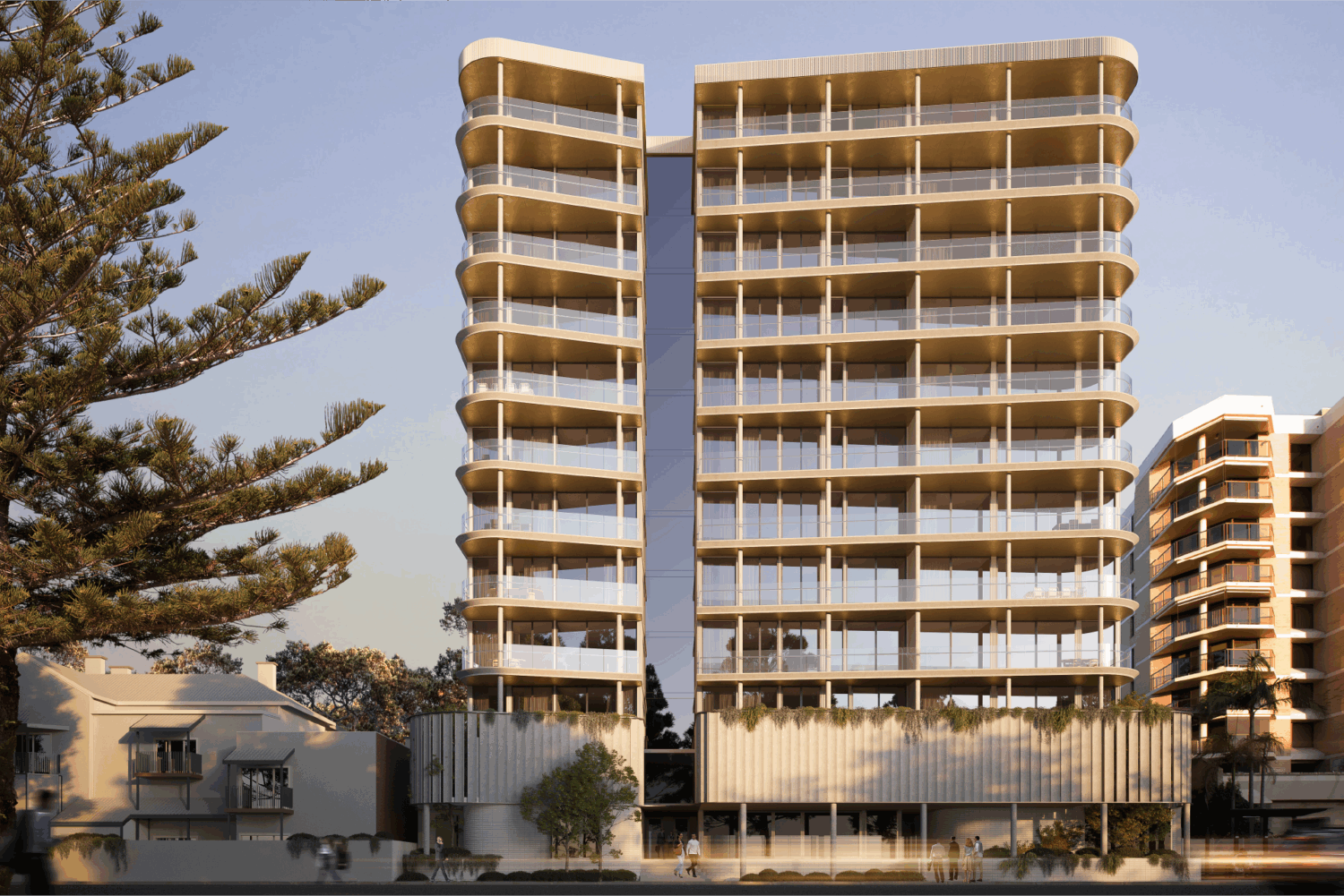 'The Eaton' - Colley Terrace Apartments - SMFA